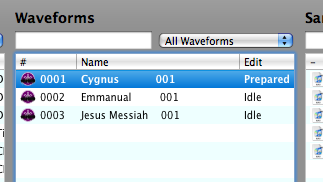 Motif Creator - Preparing and Editing Waveforms/Elements Externally